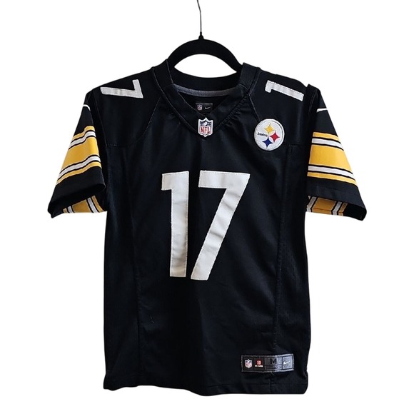 Nike | Shirts & Tops | Steelers Nike Nfl On Field Black Jersey Ym ...